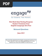 2023 NYS Grade 6 ELA Released Questions | PDF | Multiple Choice ...