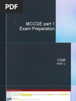 MCCQE Part 1 Practice Questions | PDF