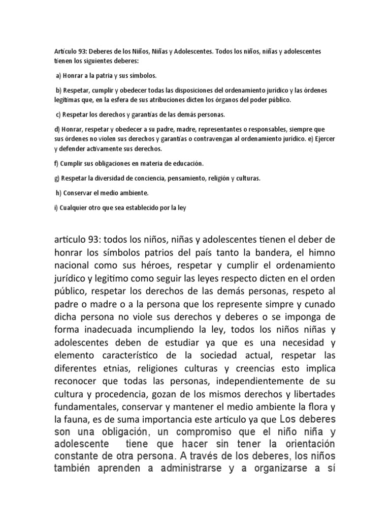 Artículo 93 | PDF