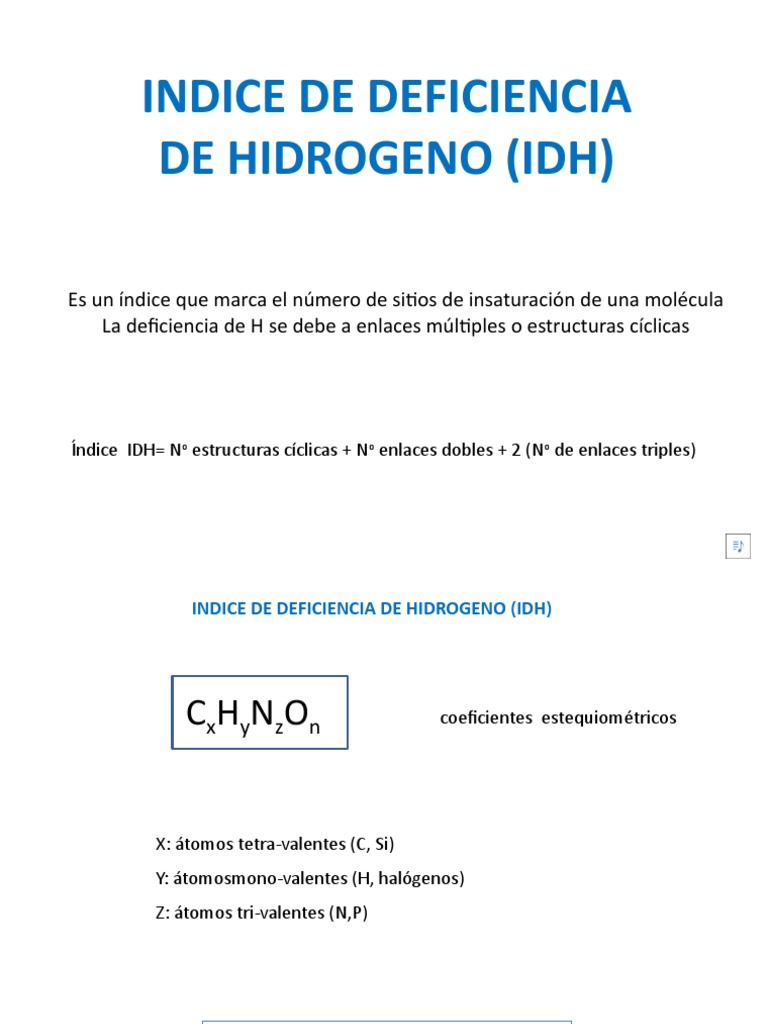 RMN - Formula IDH | PDF