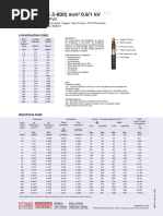 Datasheet - Ducab Cables - 3 & 4 Core | PDF | Cable | Electrical ...