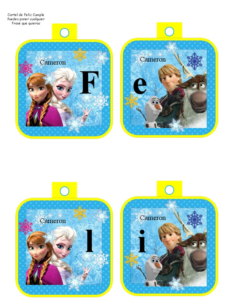Cartel Frozen 3 | PDF