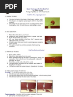 Shot Put Task Card | PDF
