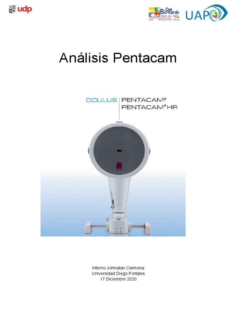 Análisis Pentacam | PDF | Sentidos | Ojo
