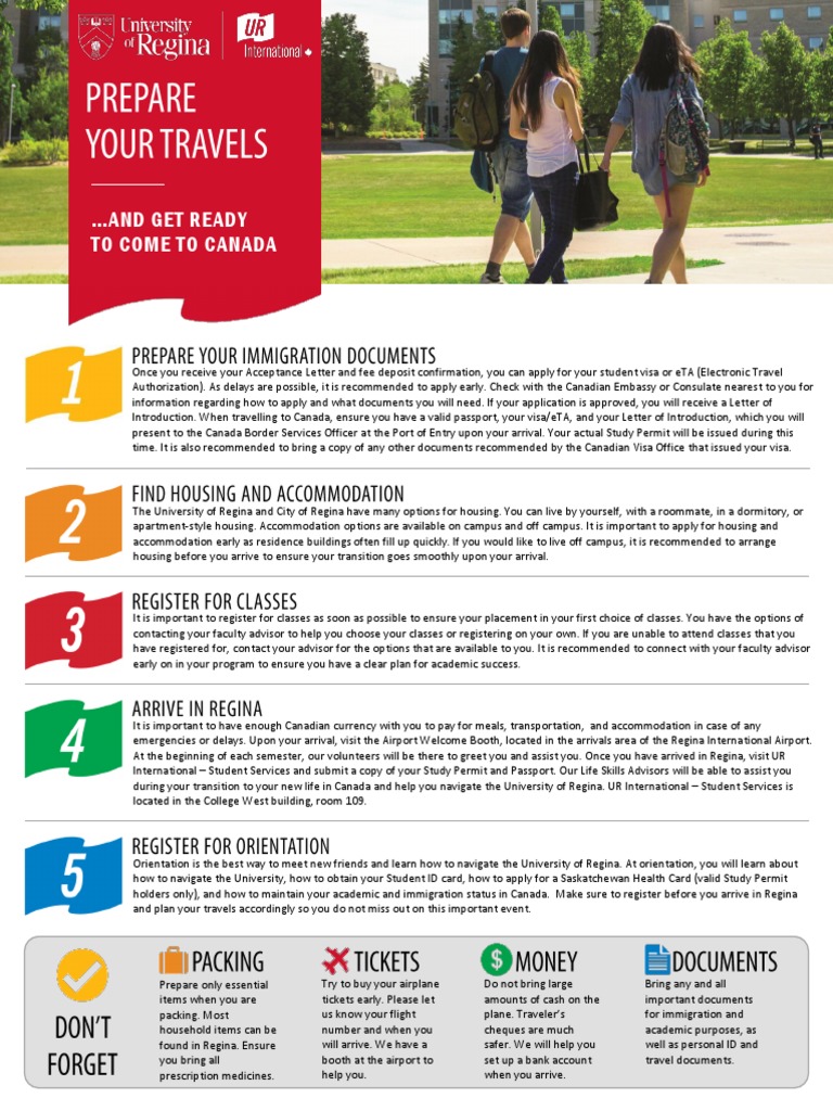 And Get Ready To Come To Canada | PDF | Travel Visa | International Law