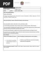 MOE Lesson Plan Template | PDF | Lesson Plan | Rain