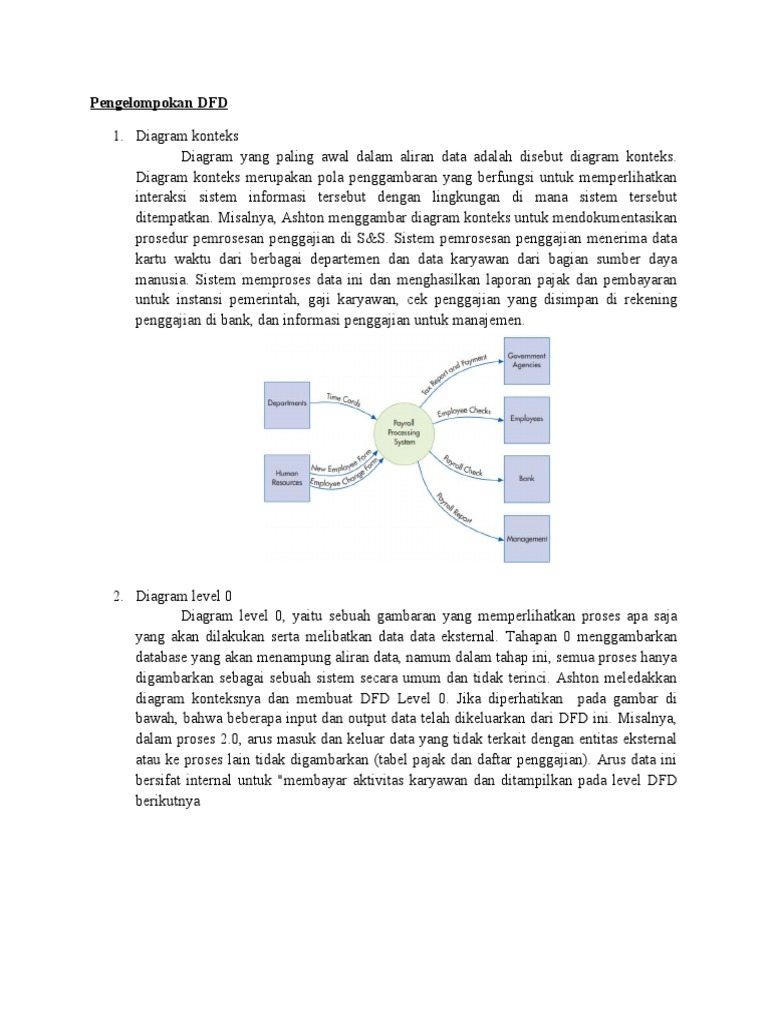 Pengelompokan DFD | PDF