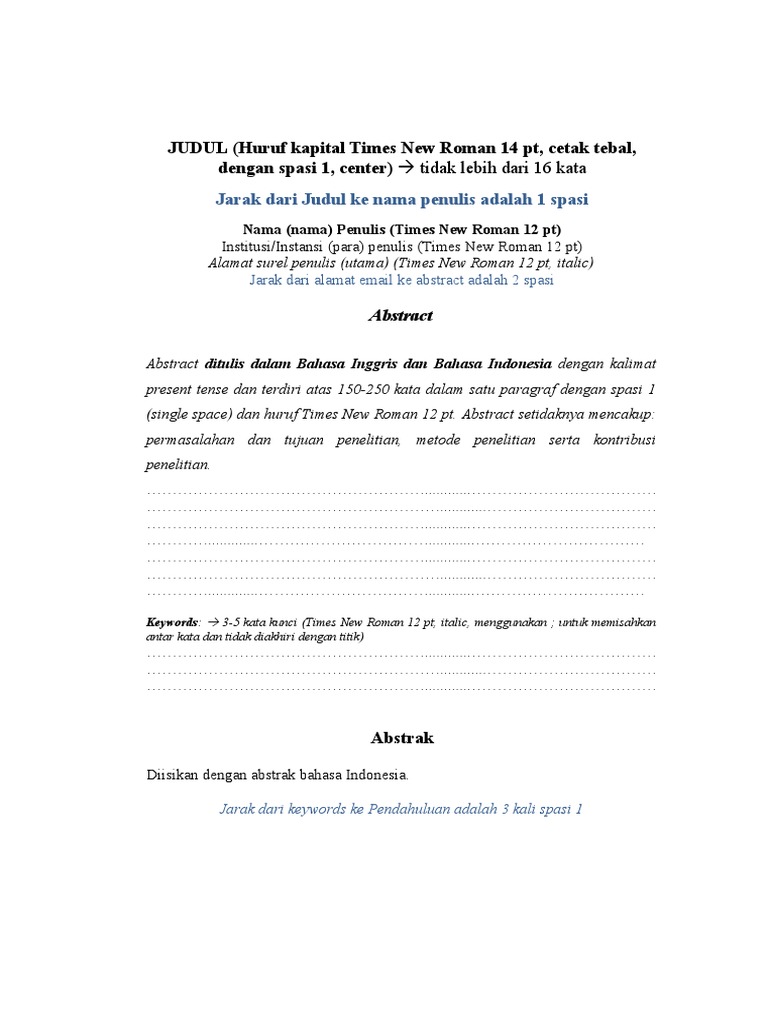 Template Mini Riset Pdf