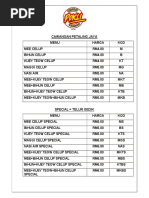 Kapitan Restaurant Menu Overview | PDF | Kebab | Indonesian Cuisine