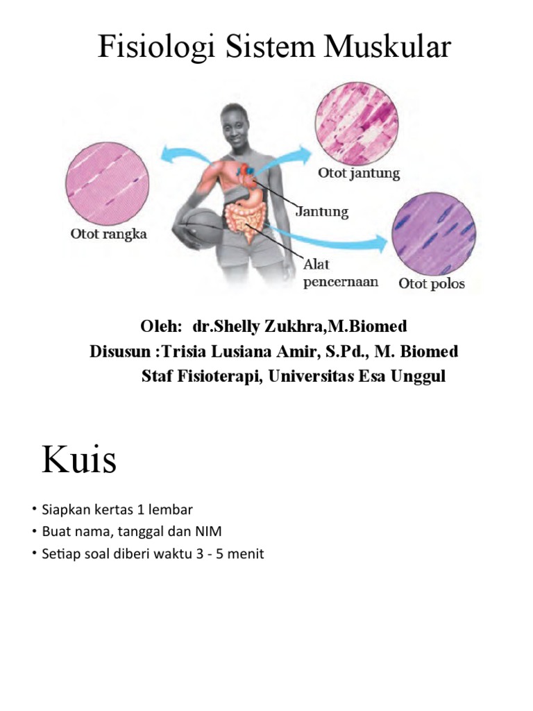 Pertemuan 5. Fisiologi Sistem Muskular | PDF