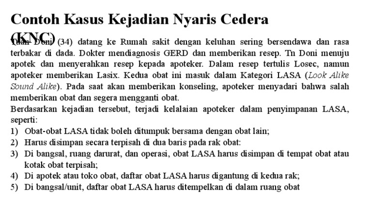 Kasus KTD, KNC Dan Sentinel | PDF