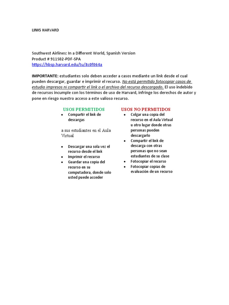 Uso Correcto de Recursos Harvard | PDF