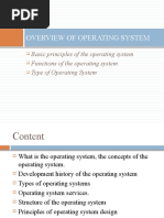 Operating Systems - Module 1 | PDF | Operating System | Process (Computing)