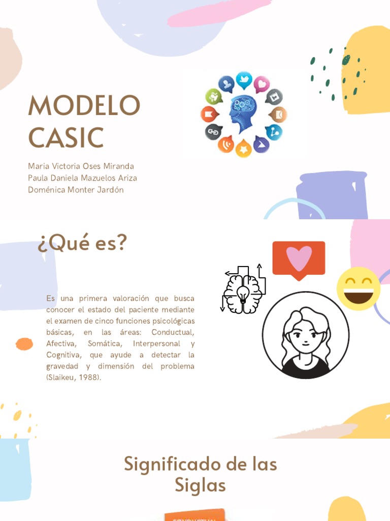 Modelo CASIC en Intervención Psicológica | PDF