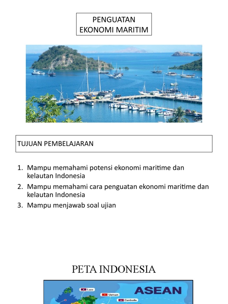 Penguatan Ekonomi Maritim Indonesia | PDF