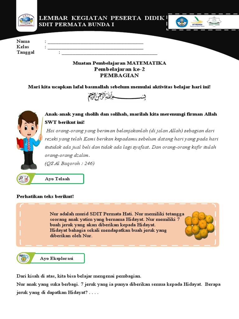 PBM 2 PEMBAGIAN Ok | PDF