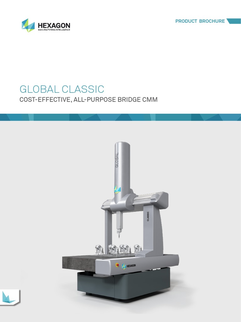 Global Classic: Cost-Effective, All-Purpose Bridge CMM | PDF | Rotation ...
