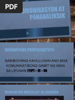 Grade 11 - Conative, Informative at Labeling Na Gamit NG Wika | PDF