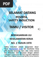 Contoh Safety Induction di Perusahaan _ Pusat Sertifikasi Praset | PDF