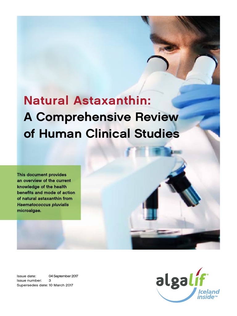 Algalif Natural Astaxanthin Review of Human Clinical Studies 0917 Web ...