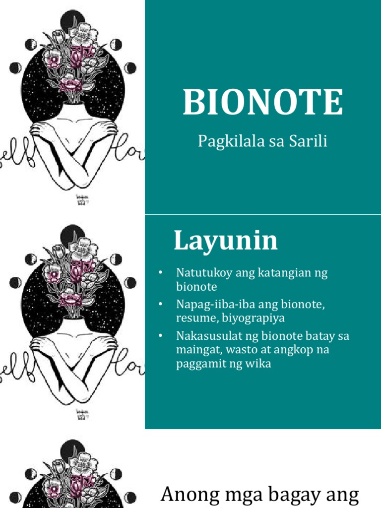 Fpl-Pagsulat-Ng-Bionote-Linggo-5-Niezel Buso | PDF