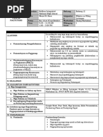 Banghay Aralin Sa Fpl-Talumpati | PDF