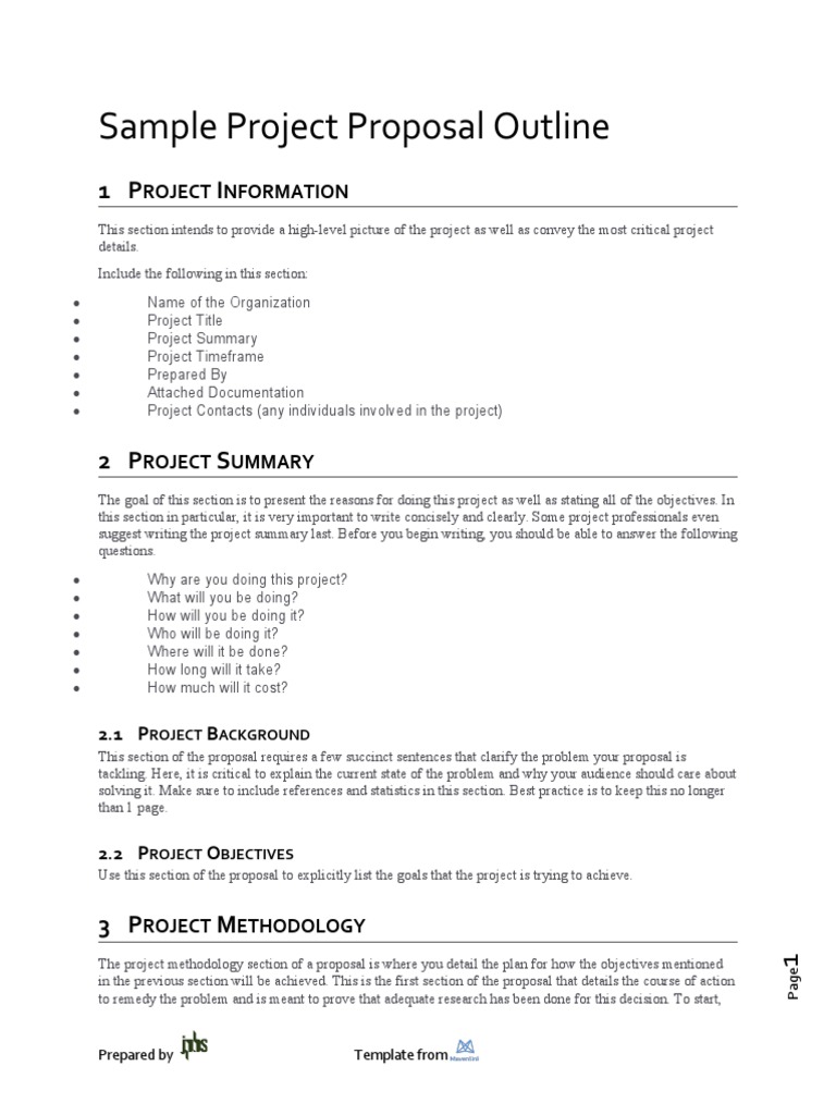 Sample Project Proposal | PDF | Risk Management | Budget