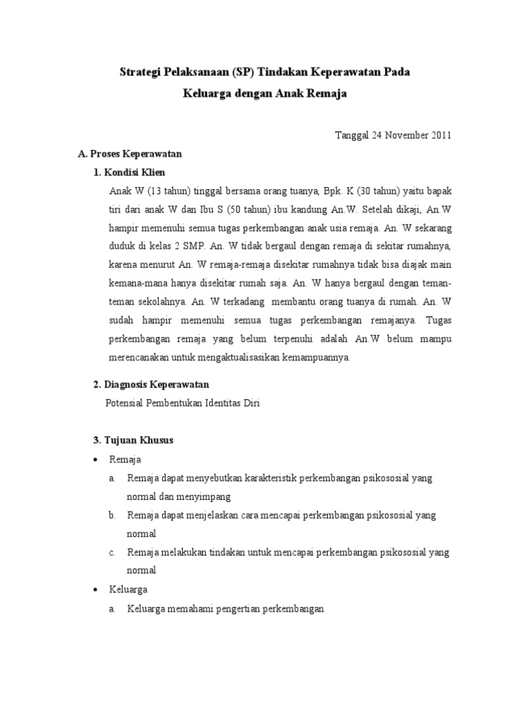 SP 3 Remaja | PDF | Karier & Perkembangan | Pengembangan Diri