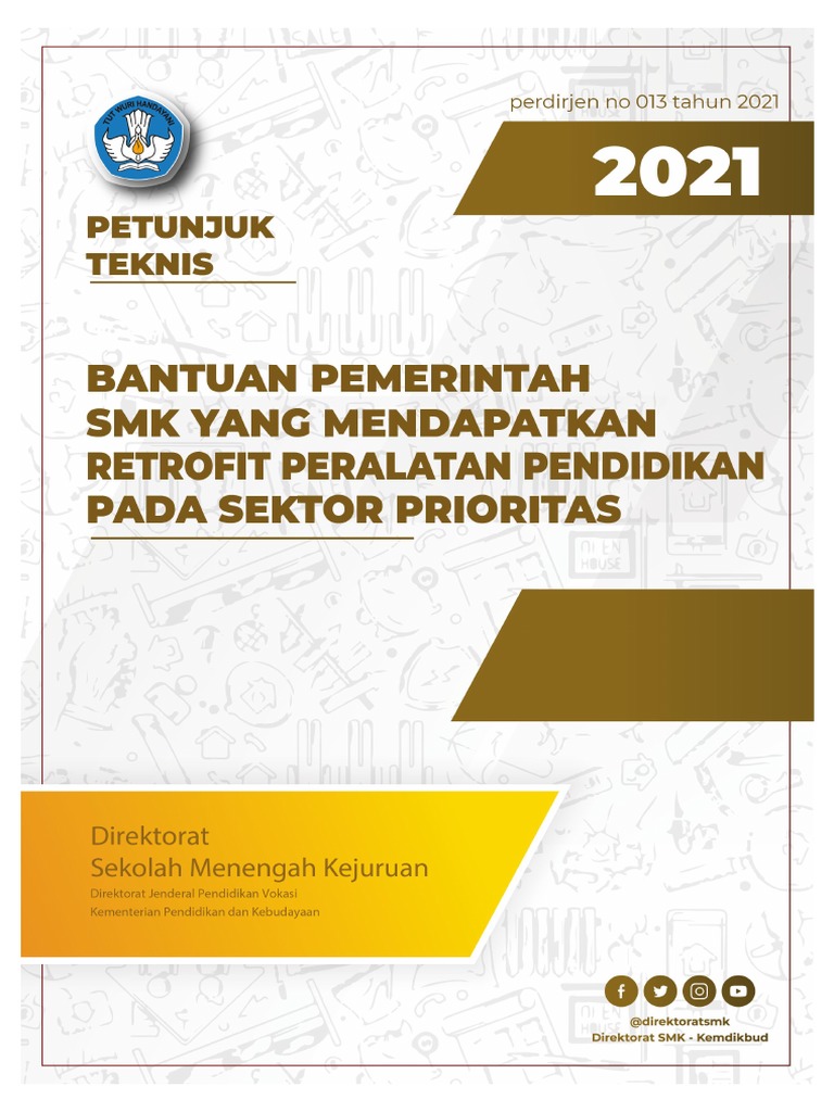 Juknis SMK Yang Mendapatkan Retrofit Peralatan Pendidikan Pada Sektor ...