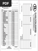 Contoh Nota Makan | PDF