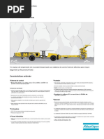 StopeMate TechData Spanish Jan 2012 (App) | PDF | Engranaje | Hidráulica