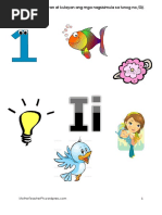 Letrang Y Worksheets | PDF