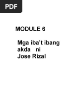 PART 1 - Mga Liham Ni Rizal | PDF