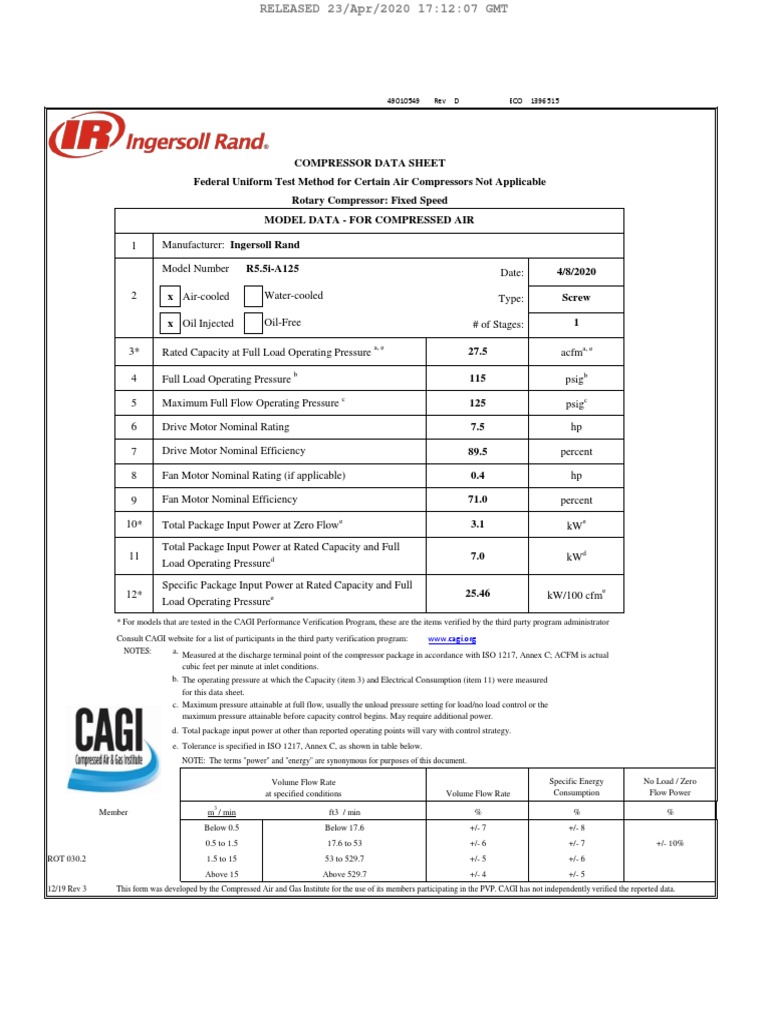 R5.5-A125 Manual | PDF | Manufactured Goods | Machines