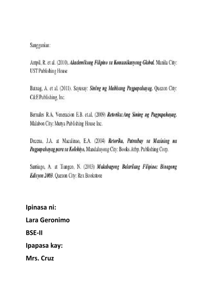 Ipinasa Ni | PDF