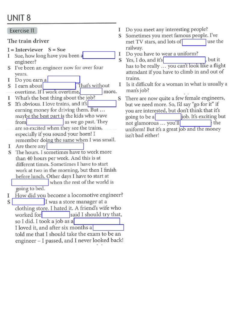 G6 - Unit 8 - Workbook - Listening - Script | PDF