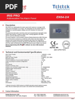 SF200 Conventional Fire Siren Datasheet | PDF