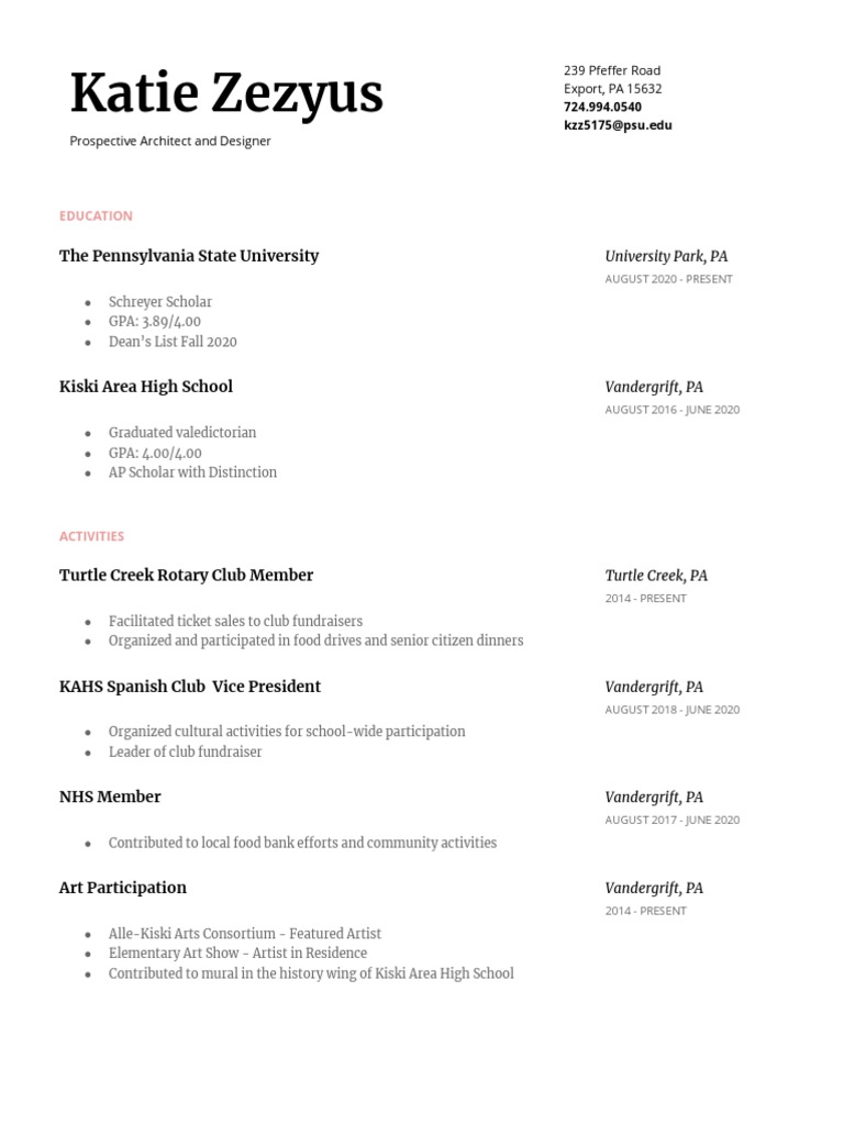 Original Serif Template | PDF