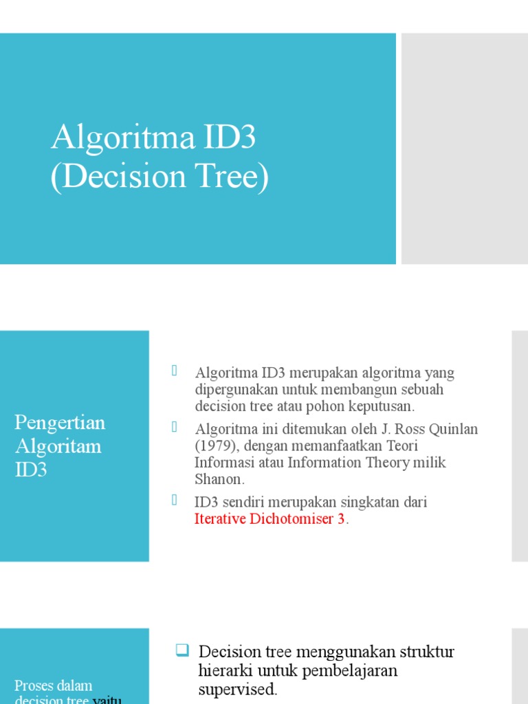 Algoritma ID3 | PDF