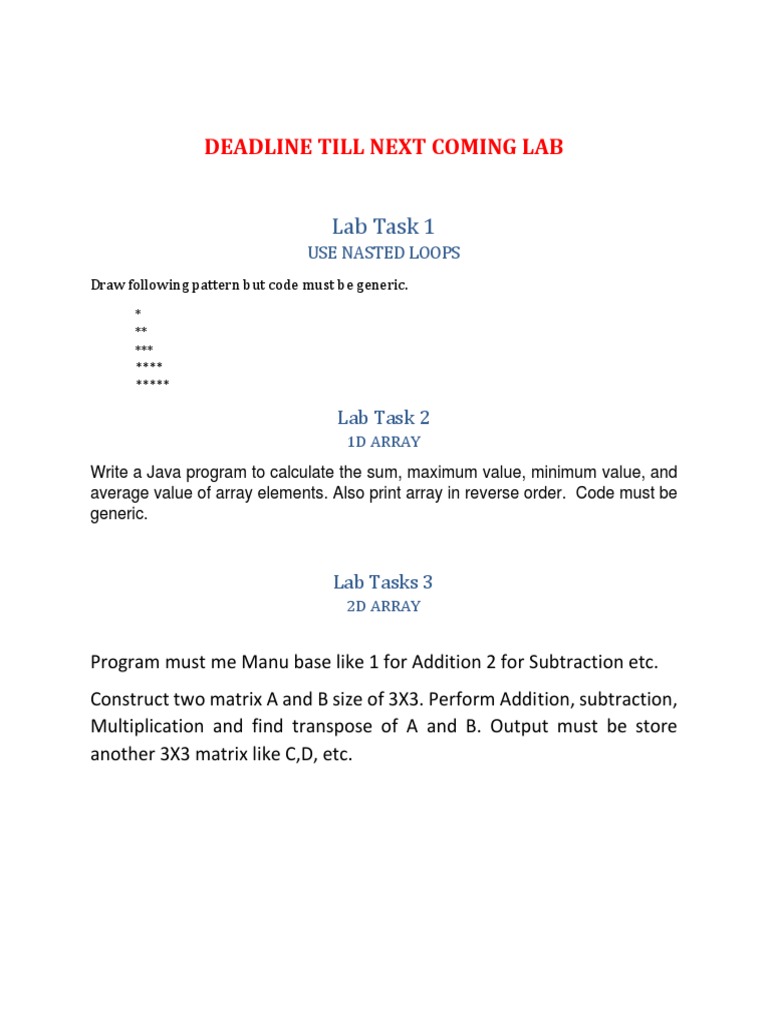 MPL Lab Task | PDF | Computers