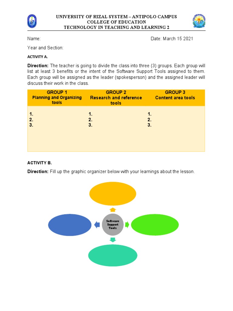 TTL2 Worksheet | PDF
