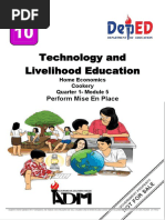 TLE G 10 Quarter 2 Module 1 Cookery Lesson 1 Prepare Vegetable Dishes ...