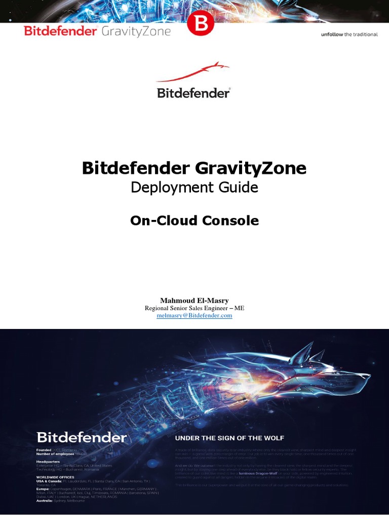 GravityZone Cloud Deployment Guide | PDF | Ransomware | Malware