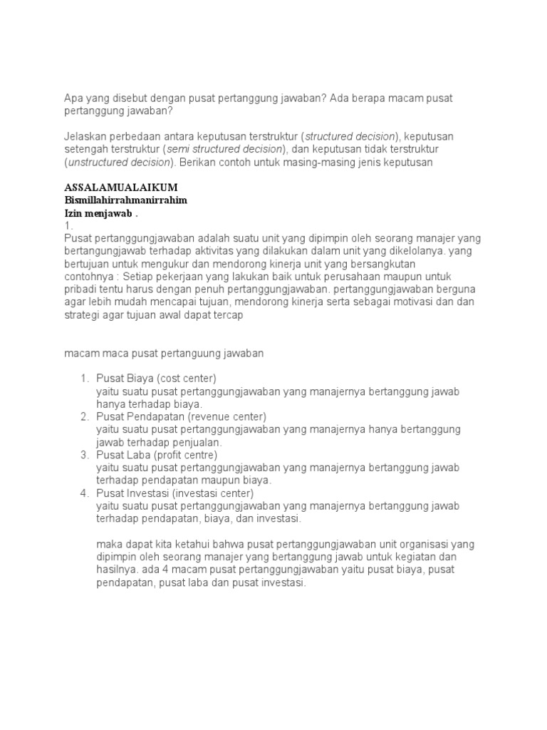 Diskusi 2 Sistem Informasi Manajemen | PDF | Bisnis