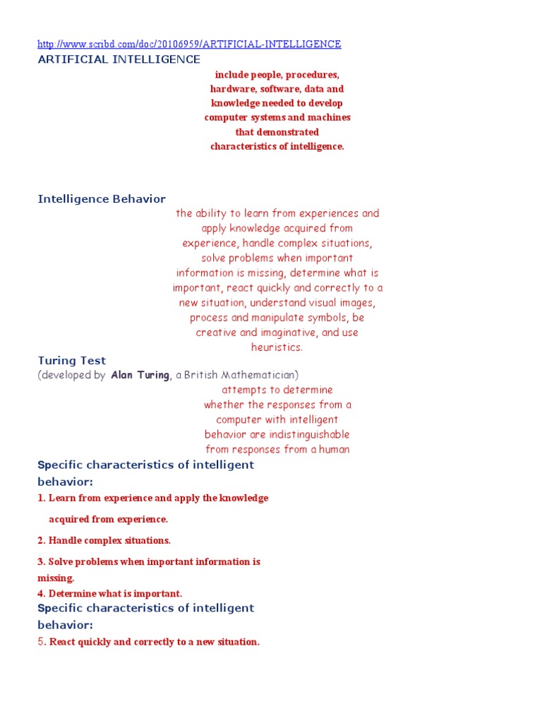 Inteligenta Artificiala | PDF | Intelligence | Heuristic