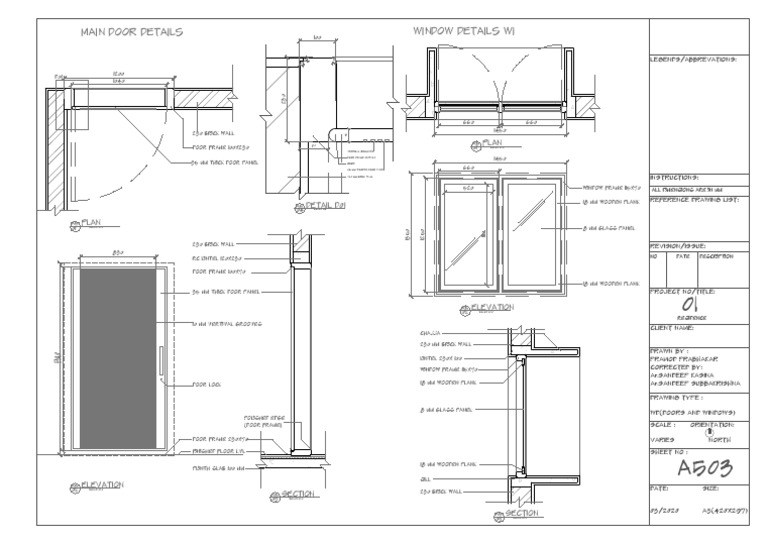 WD Doors and Windows 02 | PDF | Door | Window