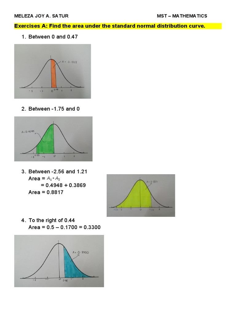 Lesson 5 - Normal Distribution | PDF