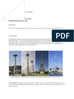 Tallest Paper Tower Challenge | PDF | Tower