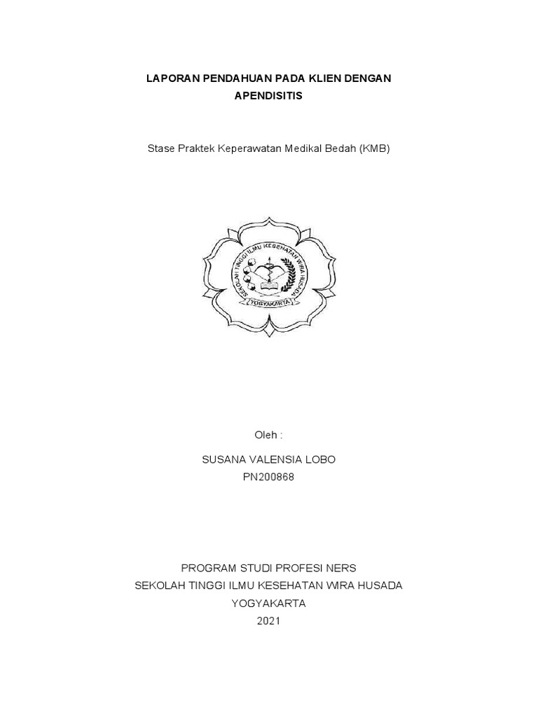 LP KMB - Apendisitis | PDF