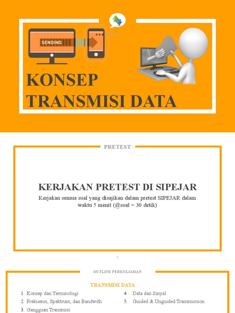 Konsep Transmisi Data | PDF | Sains & Matematika | Teknologi & Rekayasa